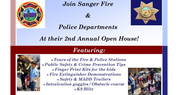 Sanger Fire & Police Department Open House 2014 - The Sanger Scene