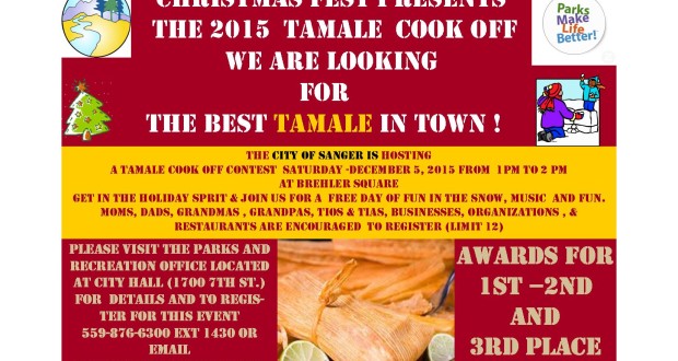 Christmas Fest 2015 Tamale Cook Off - The Sanger Scene