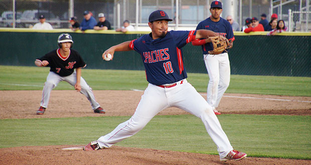 Apache Varsity and JV baseball teams care about each other and Sanger ...