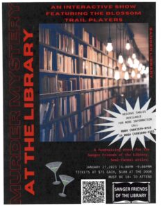 Murder Mystery at the Sanger Library - The Sanger Scene