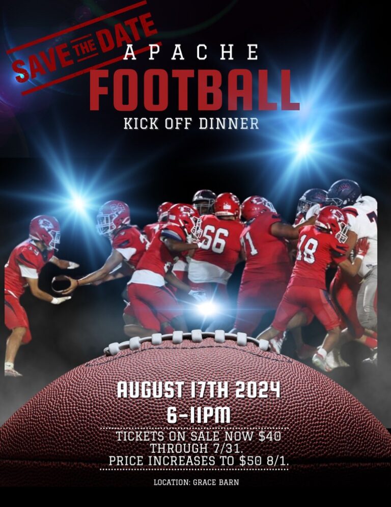 Apache Football Kick Off Dinner - The Sanger Scene